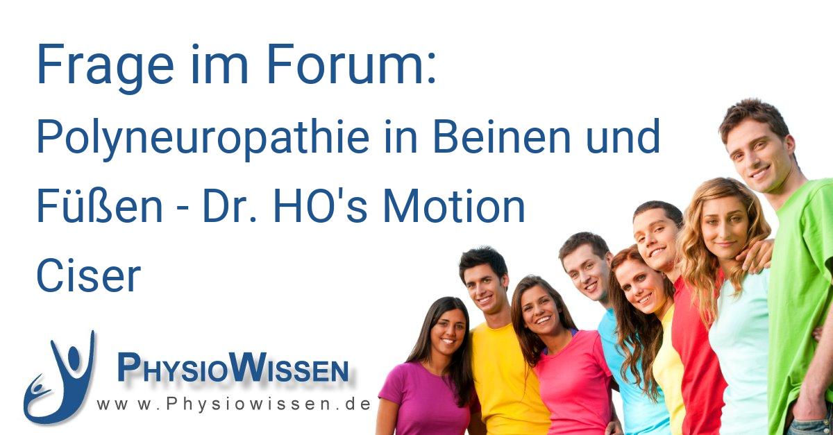 Polyneuropathie in Beinen und Füßen - Dr. HO's Motion Ciser ...
